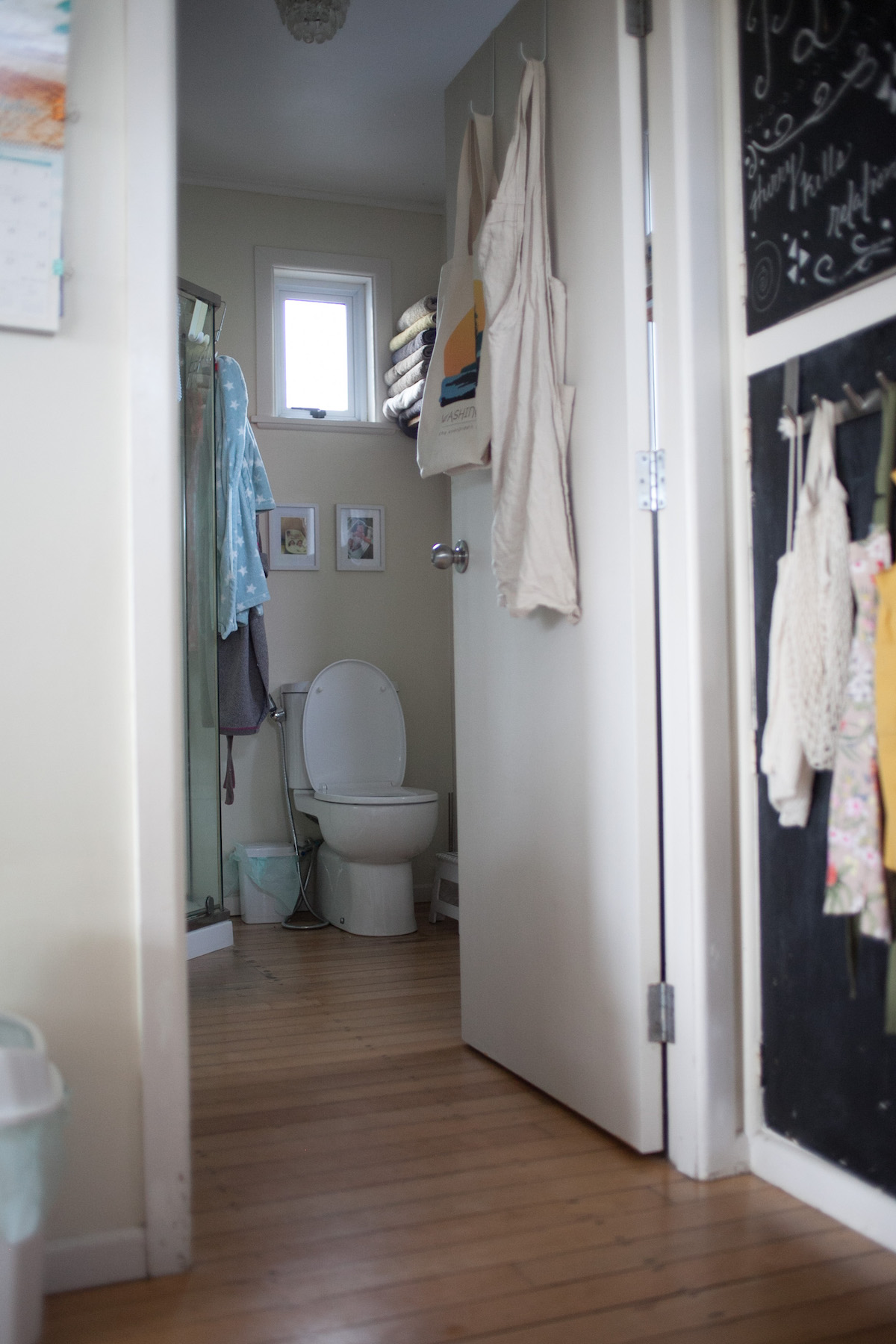 House Tour: How to Fit a Minimalist Bathroom and Utility Into 49 Square ...
